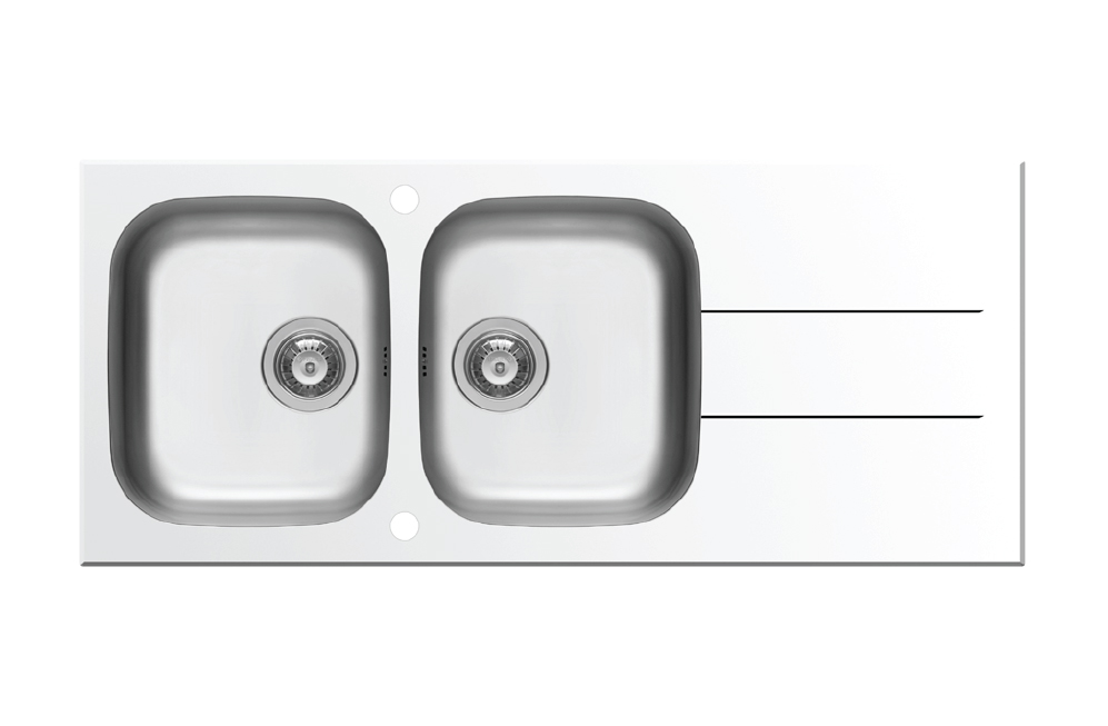 CHẬU RỬA BÁT CONCERTO 1B 1D – WHITE - IKAC